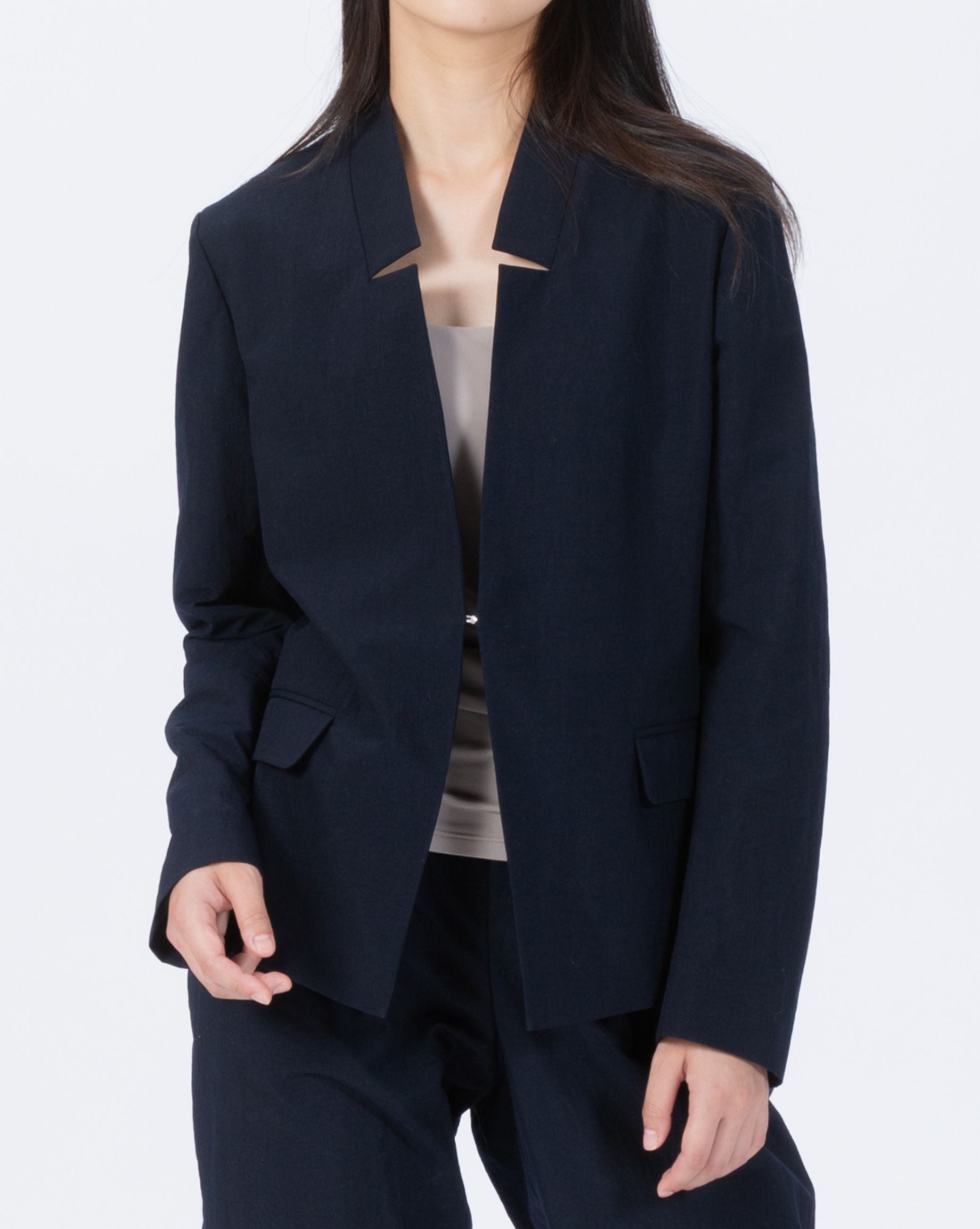 Collarless Magnet Jacket – UO